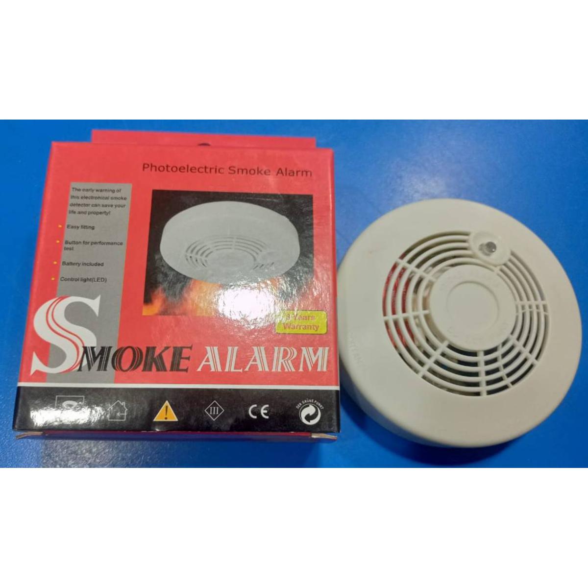 Wireless Smoke Detector Alarm Hot Smoke Fire Sensitive Detector ...
