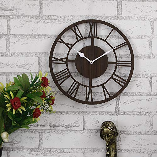 New Design Roman Digits 3D Wall Clock- Round Shape Modern Wall Clock ...