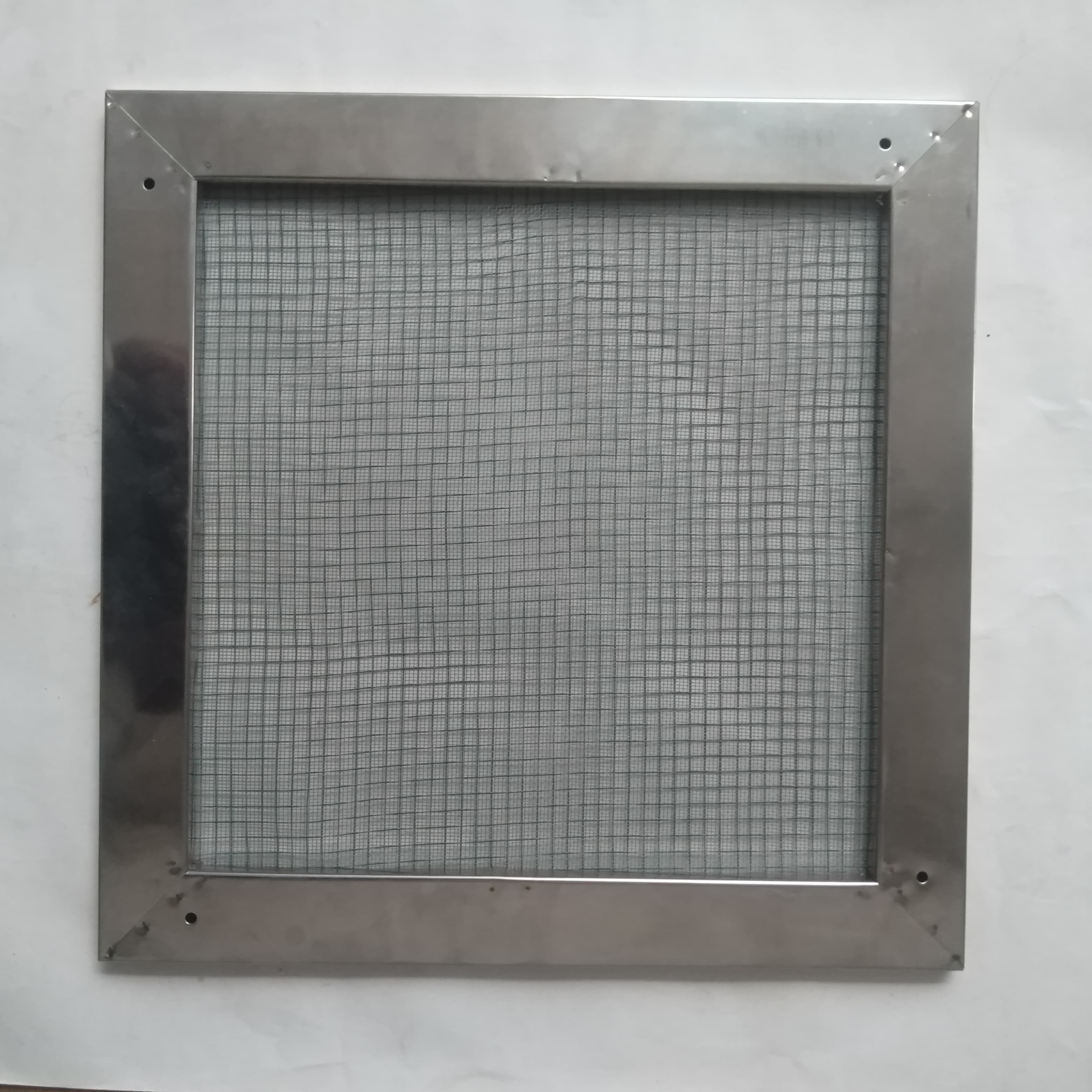 Ventilation Mesh Jalli 15"-Inner Mesh(12"x12")-(Stainless Steel) Silver ...
