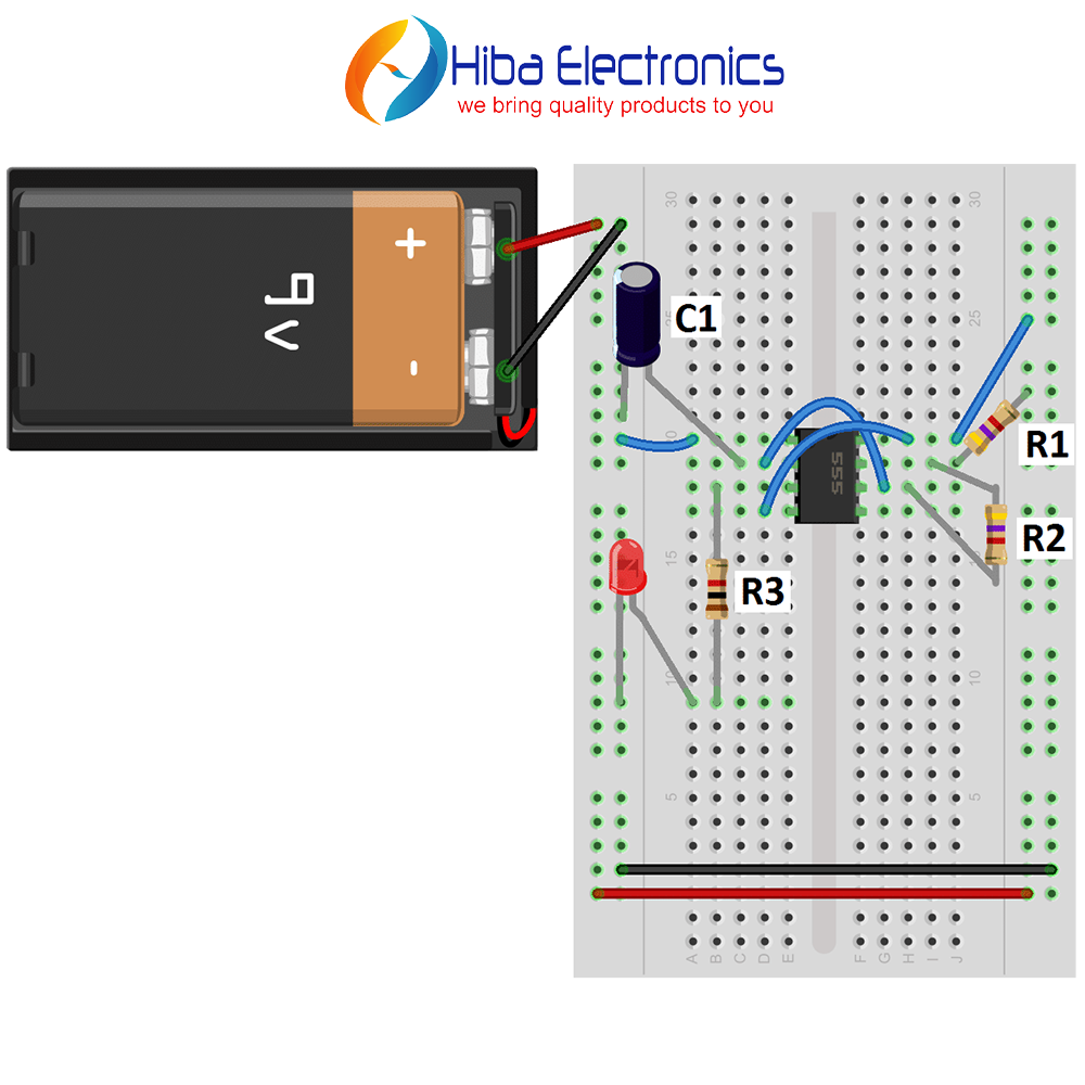Pack of 5 pcs NE555 IC NE555 Integrated Circuit | Daraz.pk