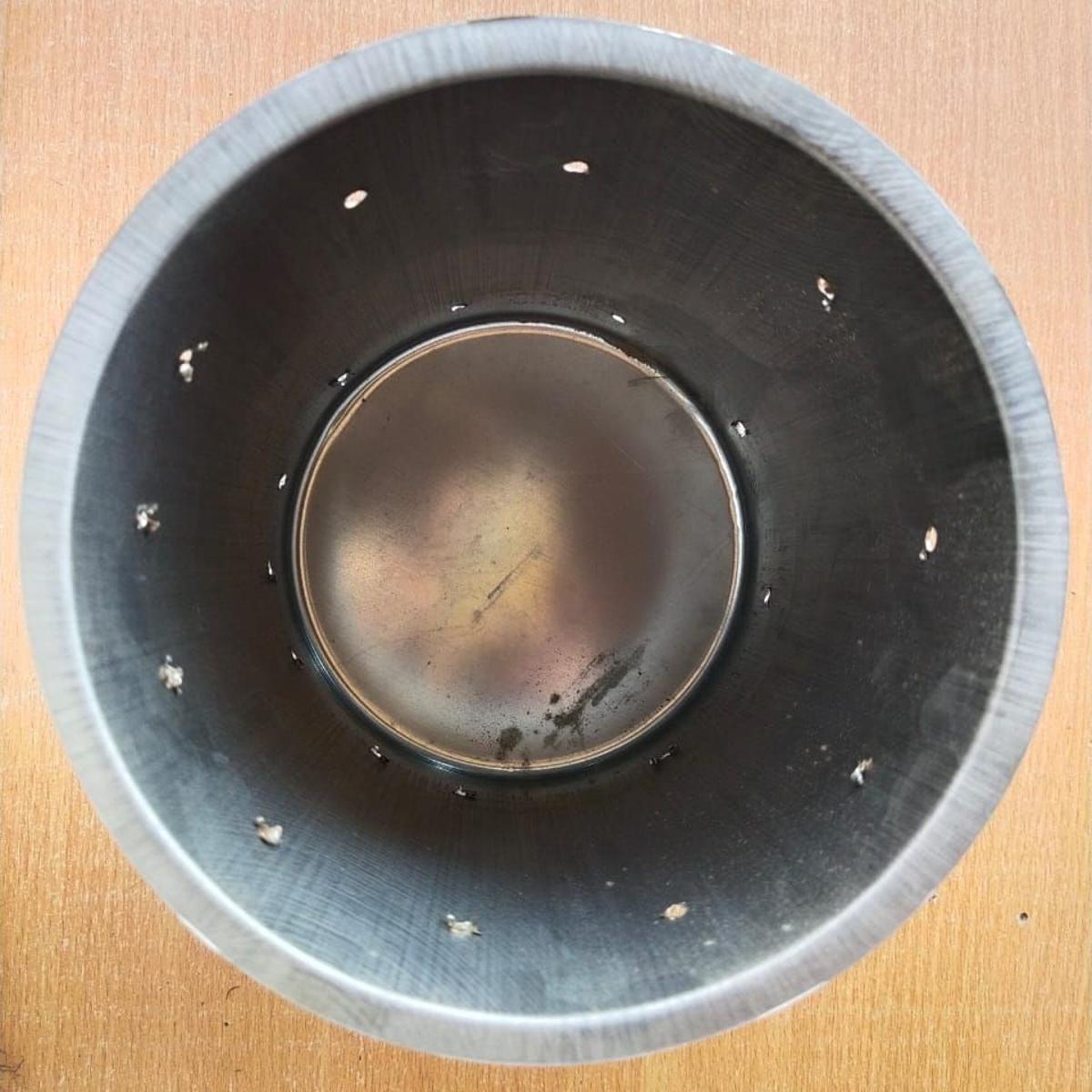 BIO Gas Stove Dowel 7" Round 8" Long ,BIO GAS CHULHA KA BOWL | Daraz.pk