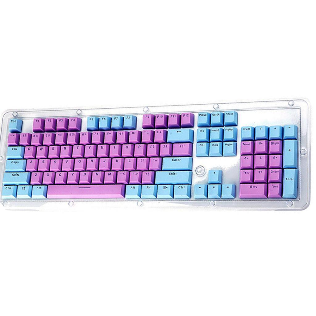 Translucent Double Shot PBT 104 KeyCaps Backlit for Cherry MX Keyboard ...