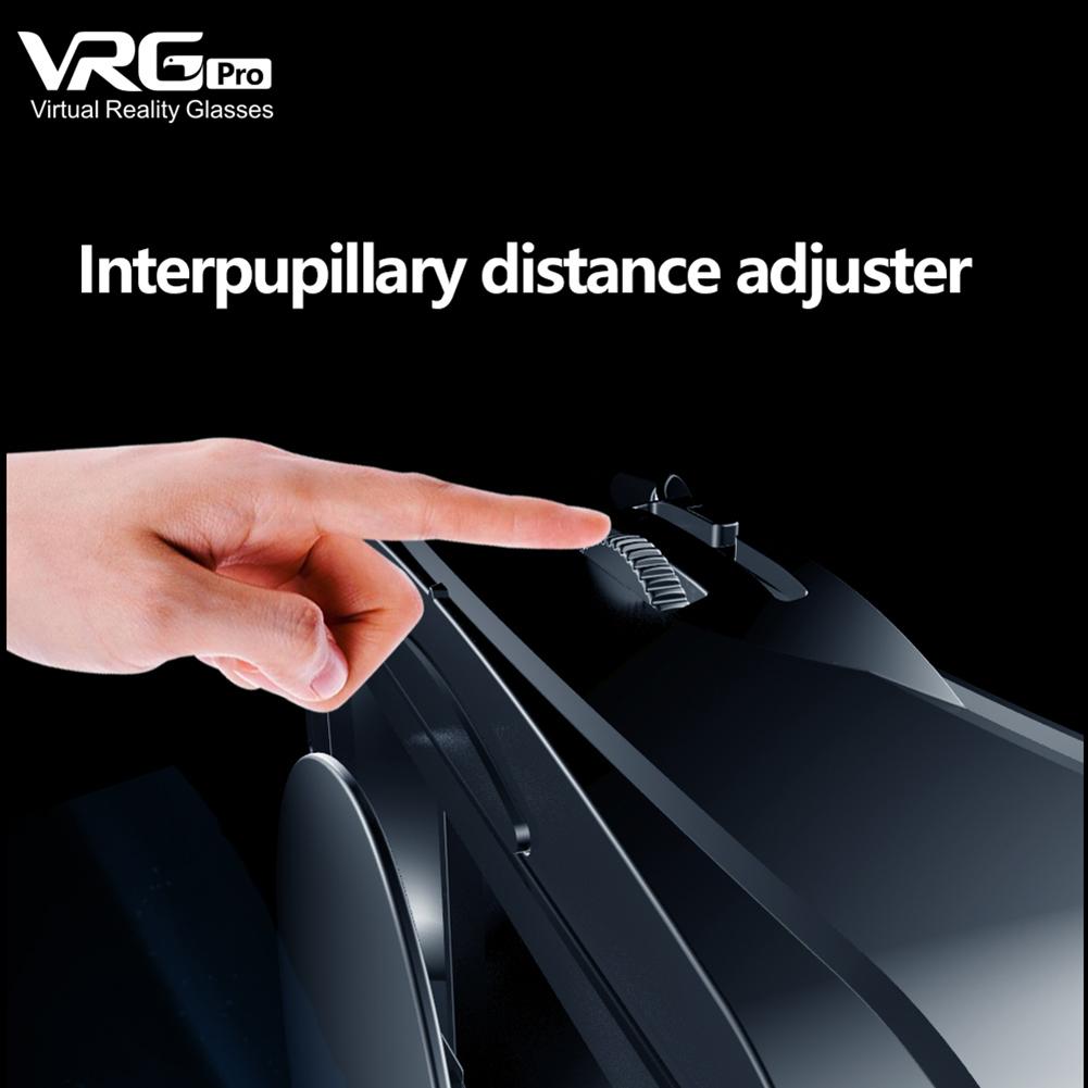 VRG Pro 3D VR Glasses Virtual Reality Full Screen Visual Wide-Angle ...
