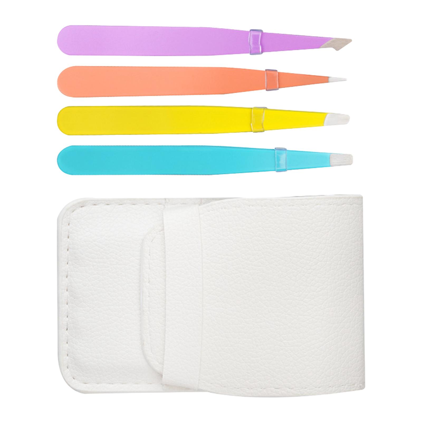 Fine Hairs Puller Stainless Steel Professional 4 in1 Slanted Black ...