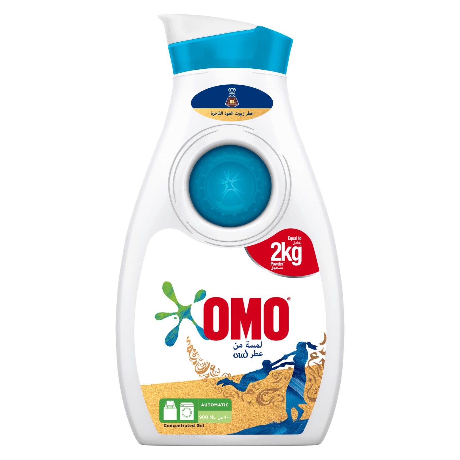 OMO Liquid Laundry Detergent Concentrated Gel 900 Ml | Daraz.pk