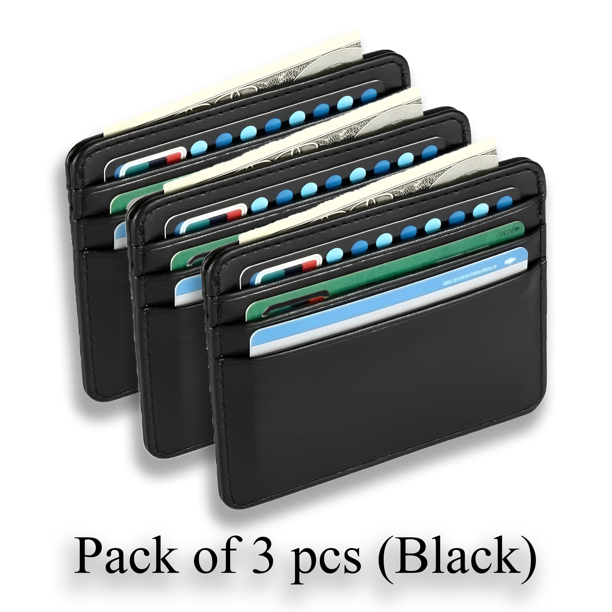 Mini Slim Smart Card Holder - Slim Smart Wallet - Smart Wallet With 7 ...