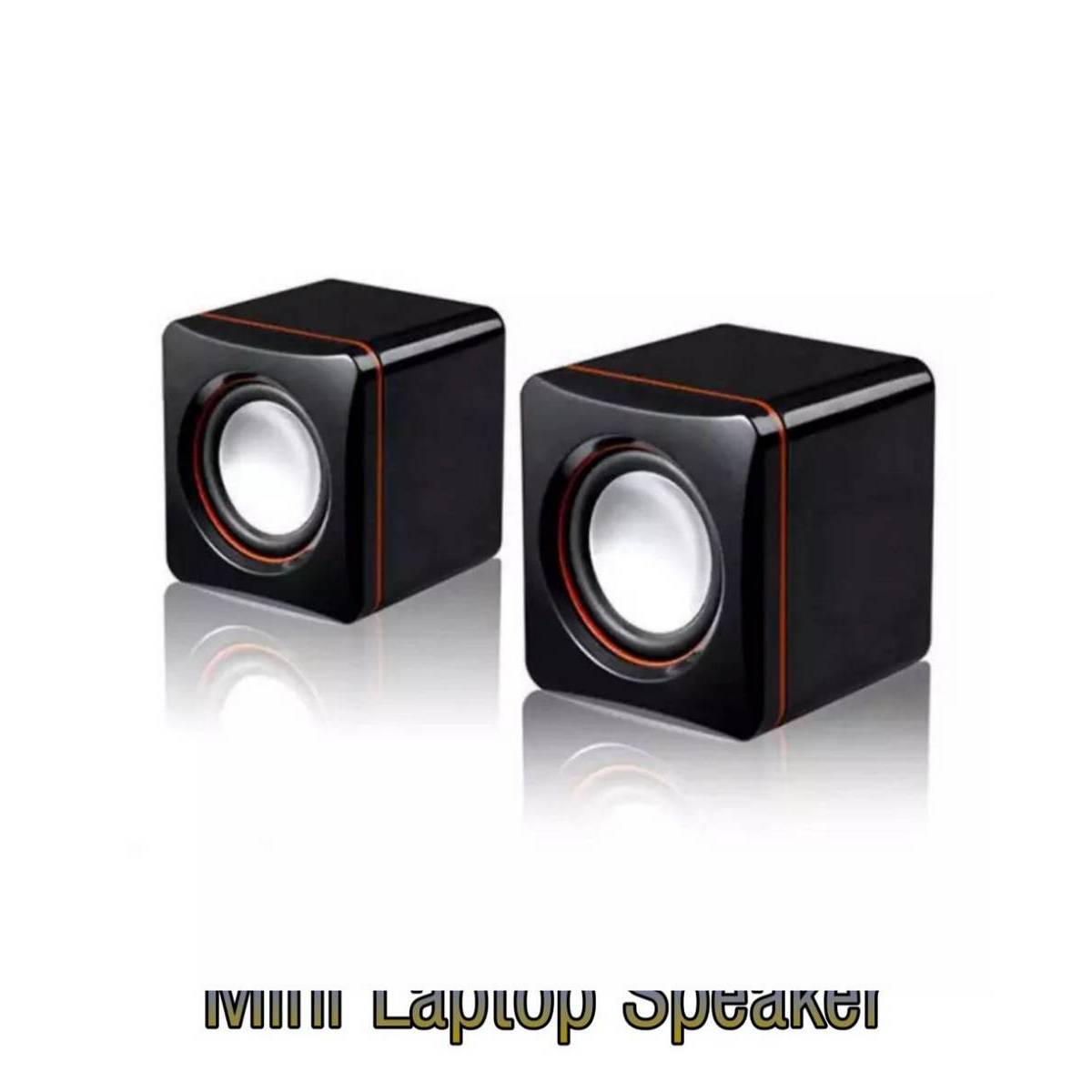 Mini USB Laptop Speakers Wired Laptop Speakers 2.0 Channel Small ...