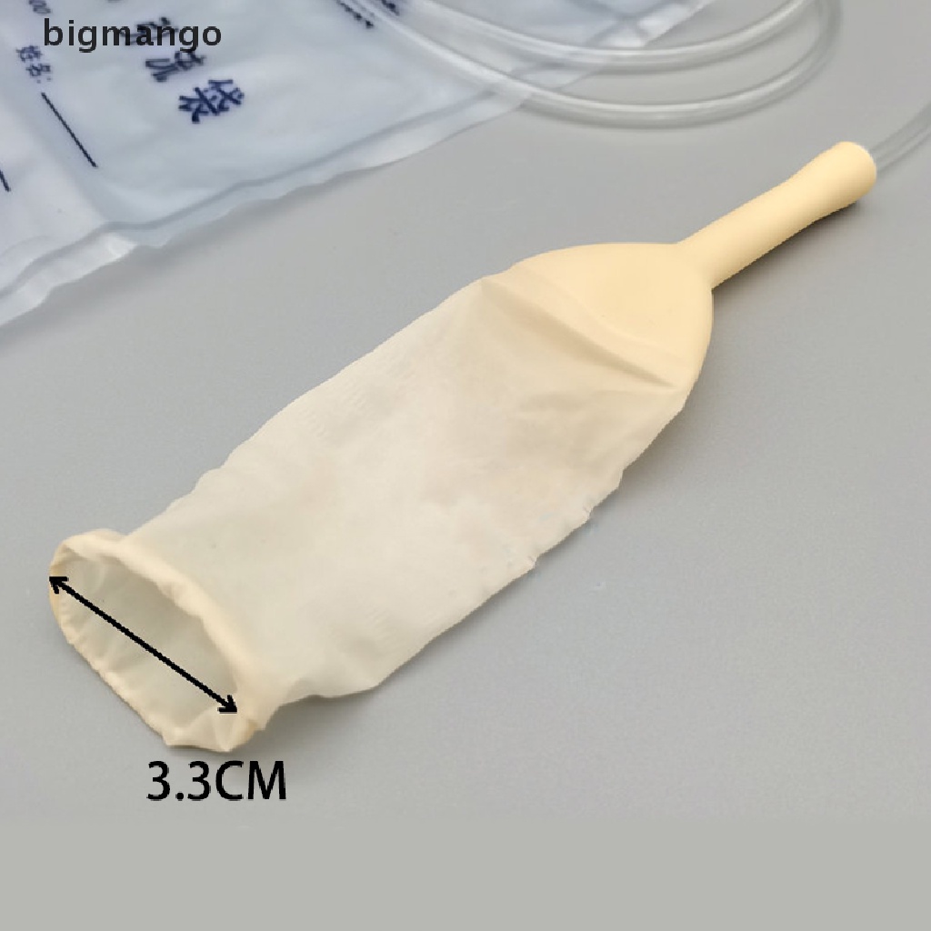 BMPH Belle 5Pcs Medical Latex Sleeve Type Urine Bag Male Drainage ...