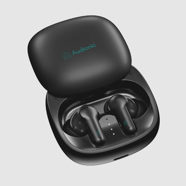 Audionic Airbud 550 Quad MIC ENC Earbuds - Gaming Mode - IPx4 Water ...