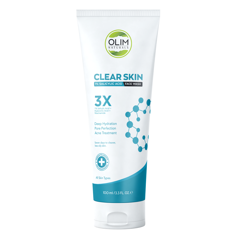 OLIM NATURALS - Salicylic Acid Face Wash: Blemish-Busting, Oil ...