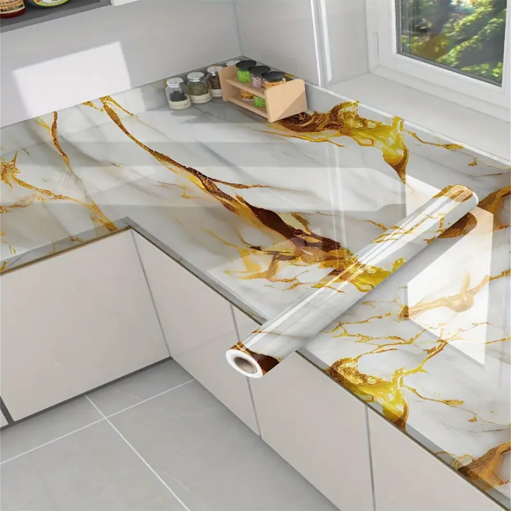 Marble Sheet - Marble Sheet Sticker - Marble sheet for kitchen - 60cm x ...