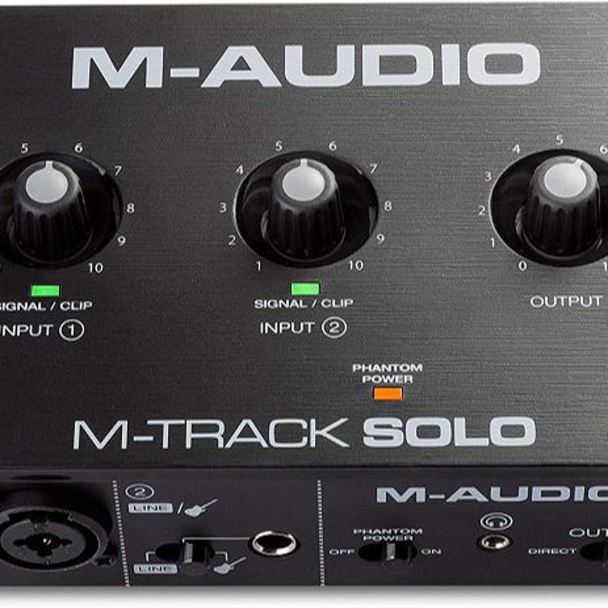 M Audio M Track Solo USB Audio Interface | Daraz.pk