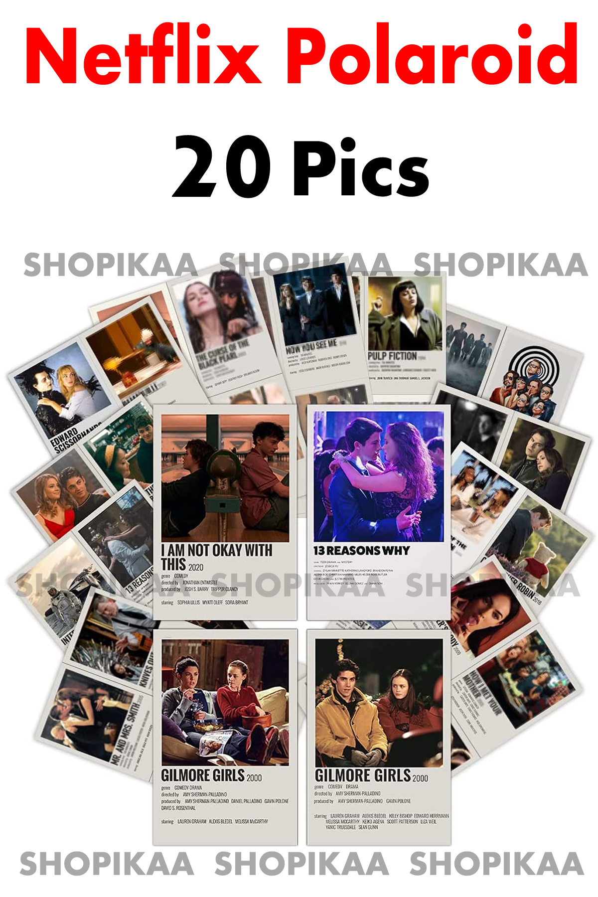 20 Customized Polaroid Series Poster With Captions - Posters Wall ...