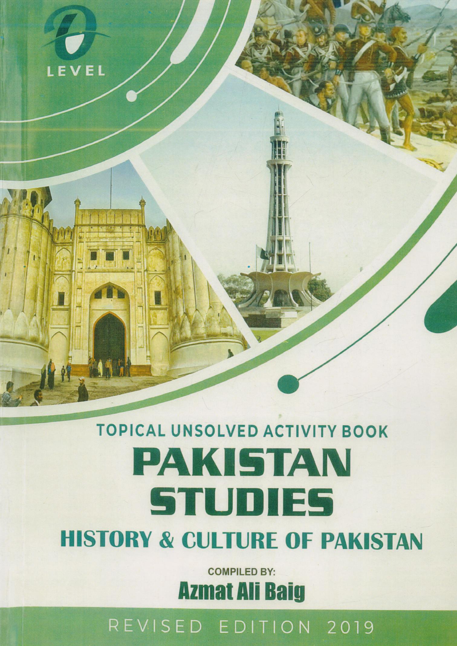 Pakistan Studies History & Culture of Pakistan O Levels Unsolved ...