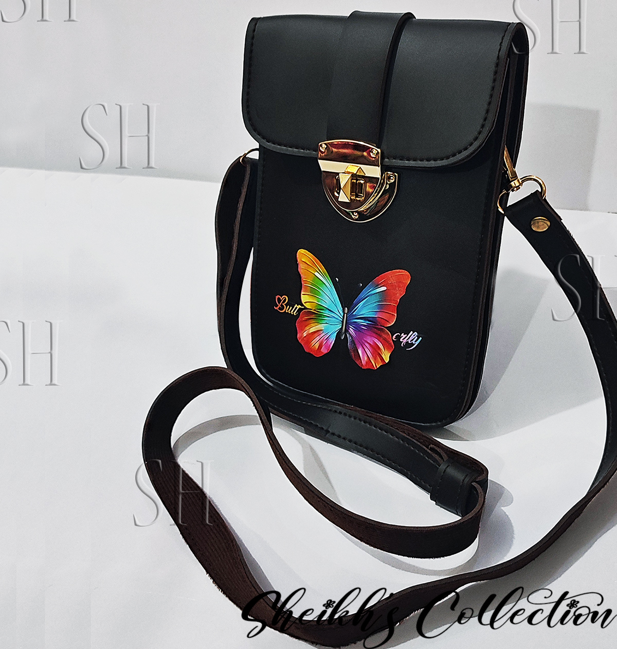 Three pockets cross body bags for girls / bags for girls / mobile ...