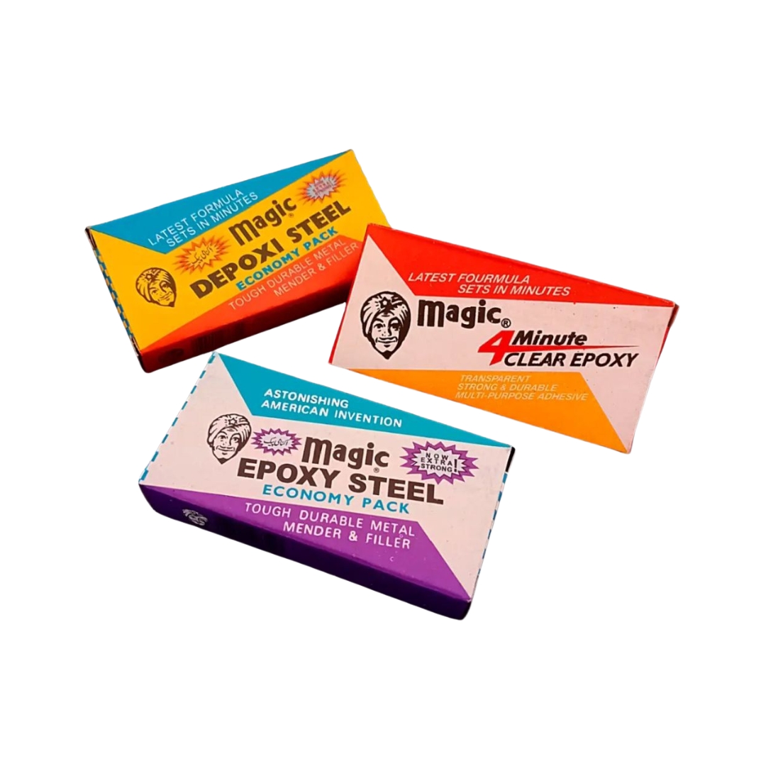 Magic Depoxi Steel – Super-Strong Epoxy Adhesive Glue (Pack of Sizes ...