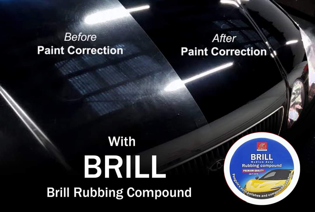 Brill Rubbing Compound - Cutting Cream, Scratch Remover Polish - 120g ...