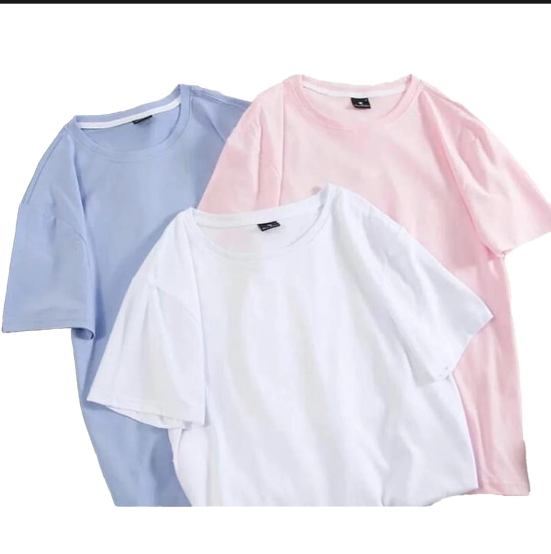 Summer Trendy Pack of 3 Comfortable Halt Sleeves Tops for Girls/Women ...