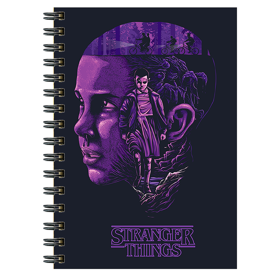 Stranger Things Spiral Notebook | Daraz.pk