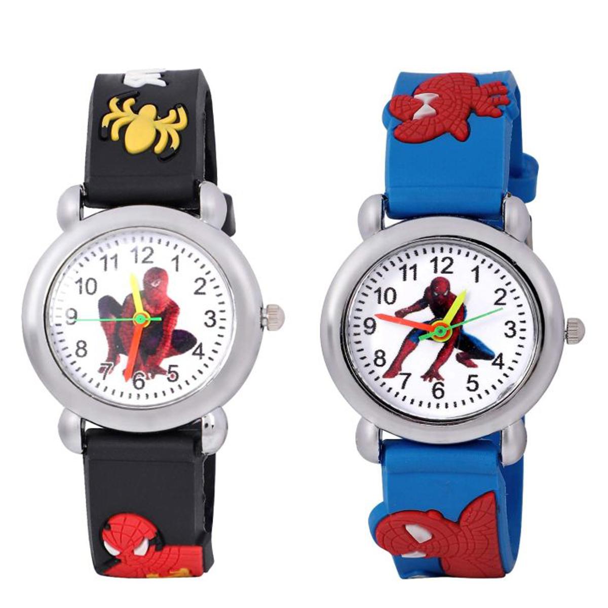 3D Cartoon Character Analog Watch For Kids | Kids Cartoon Character ...