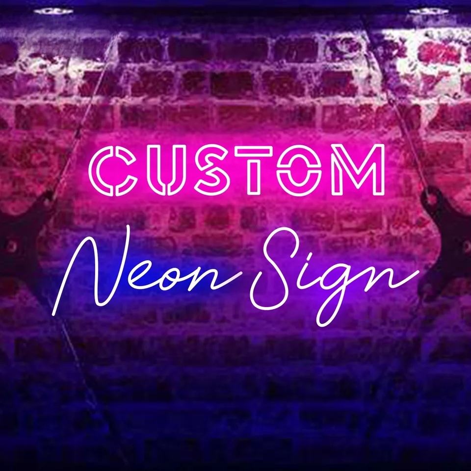 Affordable Customized Neon Light Name Sign Boards for Bedroom and Home ...