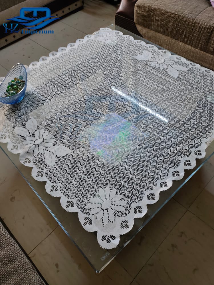 Multi color net center table cover (28x28) (33x33) (36x36 )inches ...