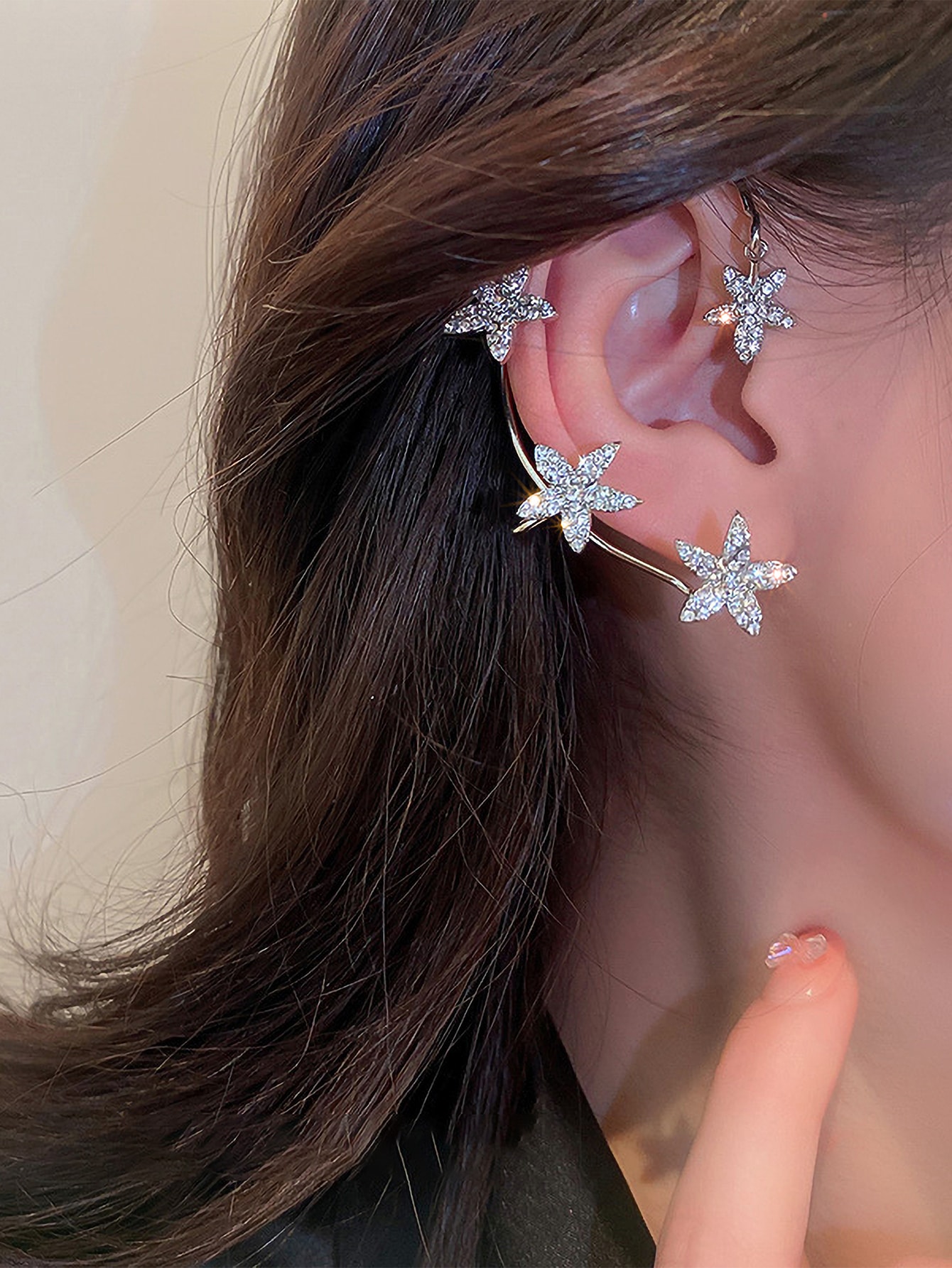 Flower Garland Ear Cuff | atelier-yuwa.ciao.jp
