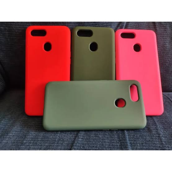 For OPPO A12 Case Cover Slim Soft TPU Silicone Solid Plain Phone Case ...