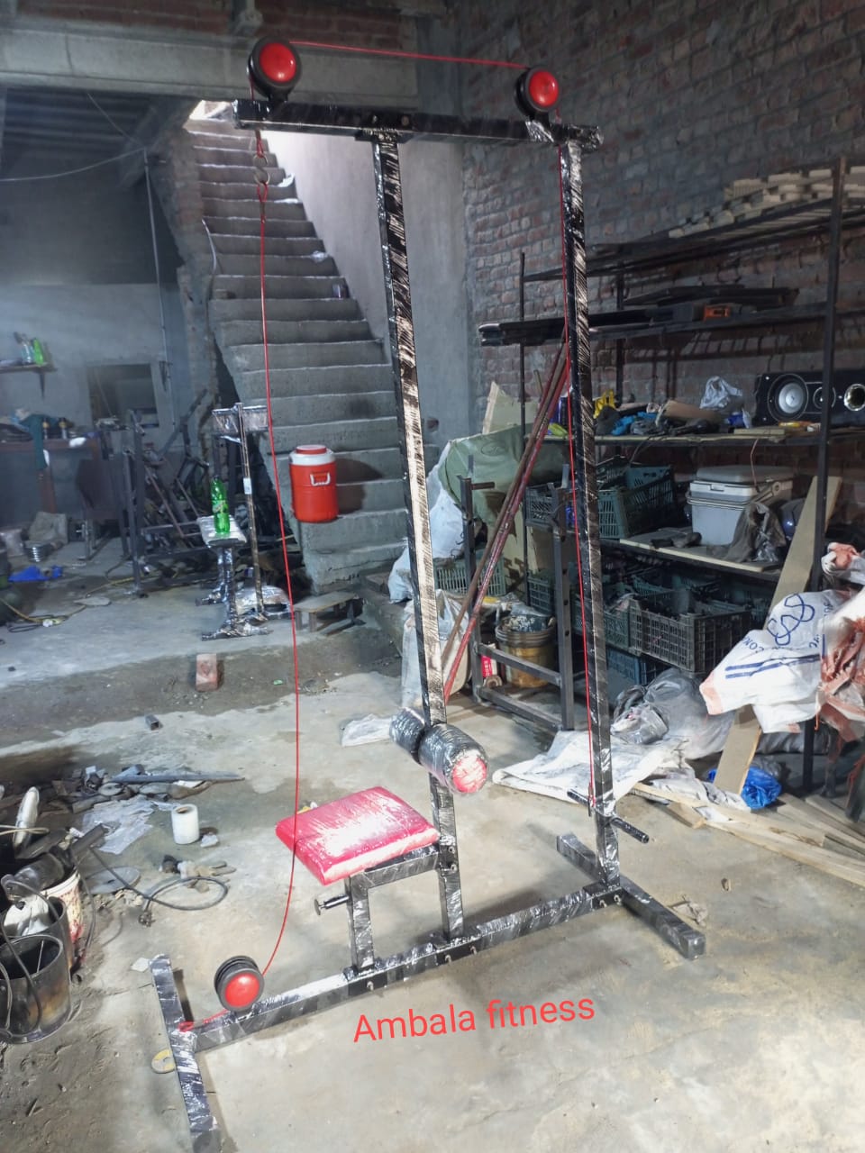 Home High Low Pull Lat Pull Down Equipment Lat & Row Machine High Pully ...