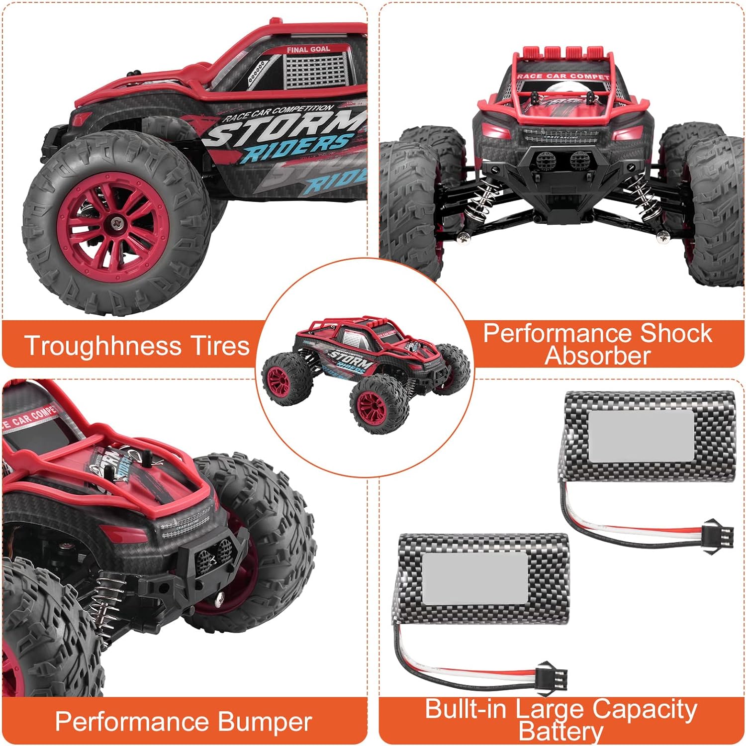 RC High Speed Car 2.4Ghz Remote Control Car Drift Cars RC Cars for ...