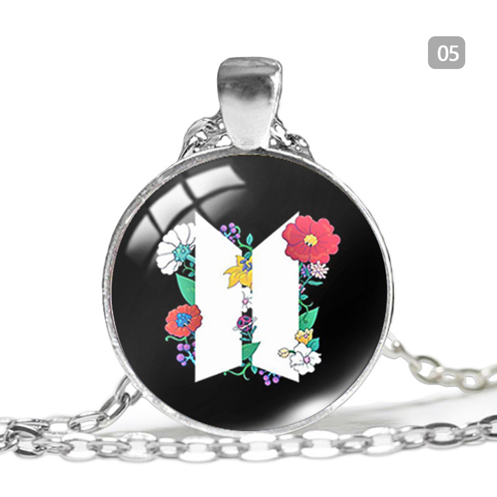 summerflowers KPOP Bangtan Boys BTS Alloy Necklace Pendant Women's Men ...