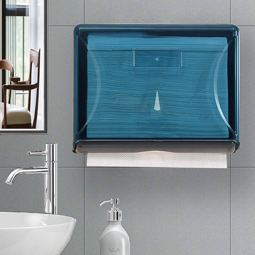 Paper Towel Dispenser Wall-Mounted Commercial Hand Towel Dispenser ...