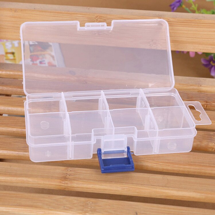 8 Cell IC Component Box Storage Box Parts Box Tool Box for jewelry and ...