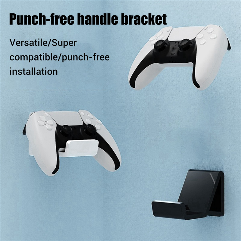 4 Pack Controller Wall Mounts for PS5 PS4 Xbox One Switch Pro Gamepad Controller Holder ...