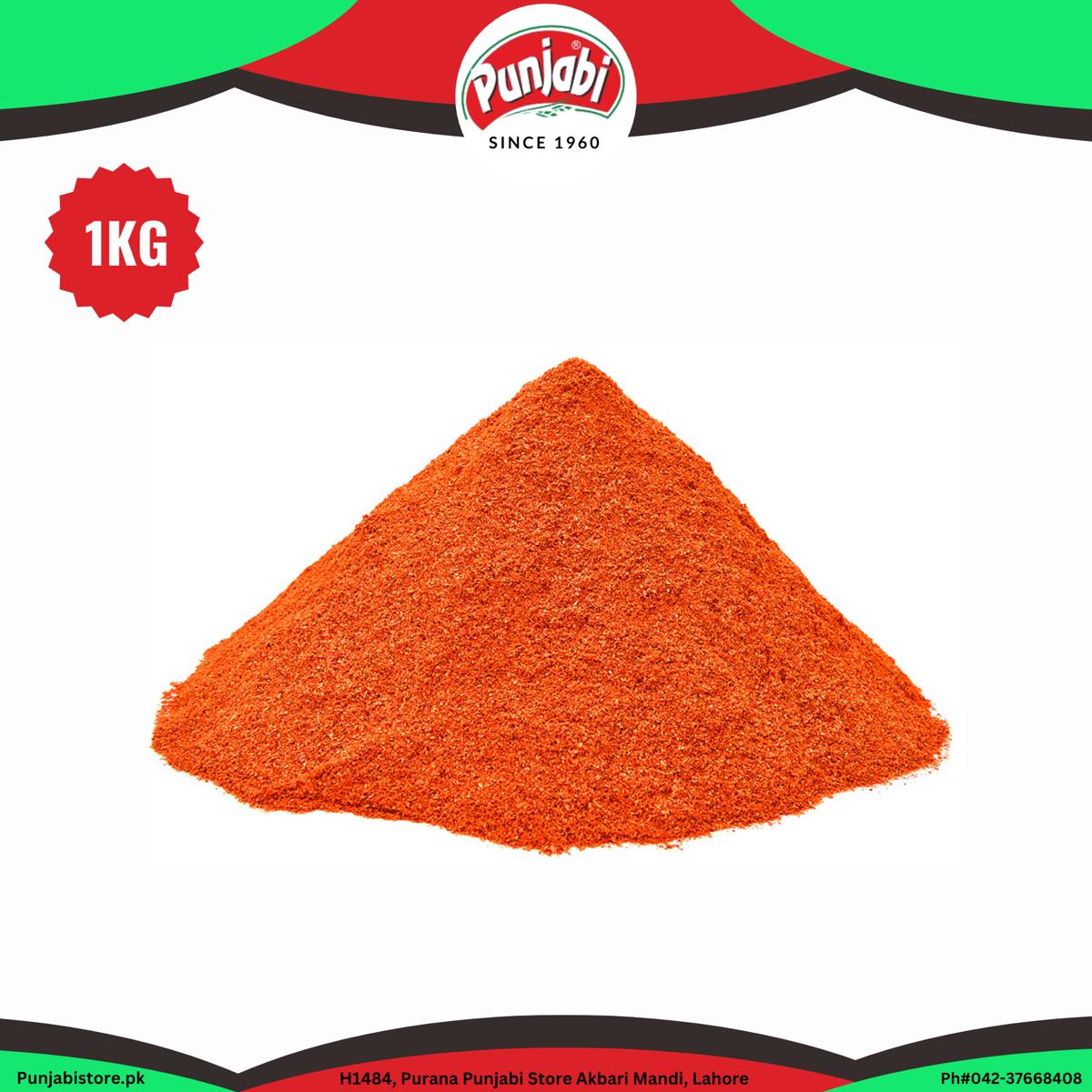 Punjabi Store Surkh Mirch Powder Red Chilli Powder 1KG | Daraz.pk