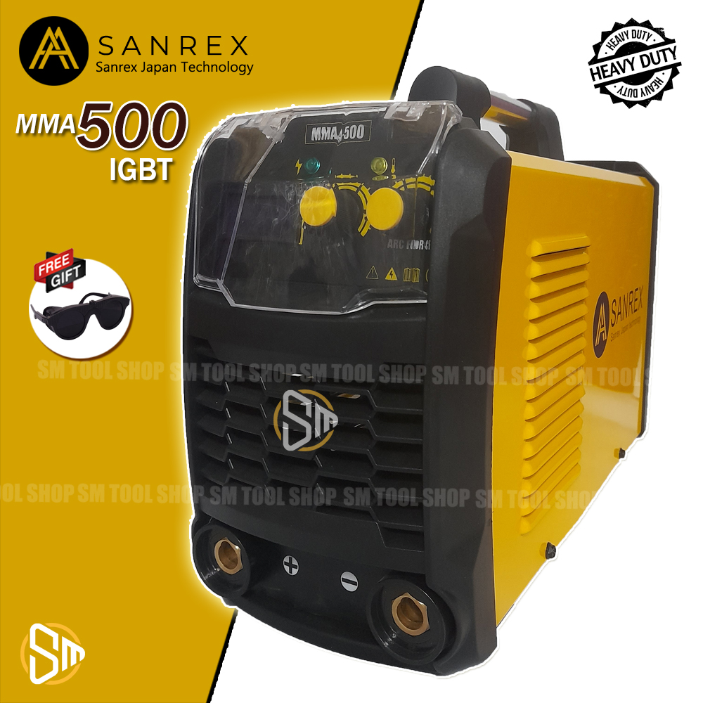Sanrex Welding Machine Inverter MMA 500 IGBT For Commercial Works ...