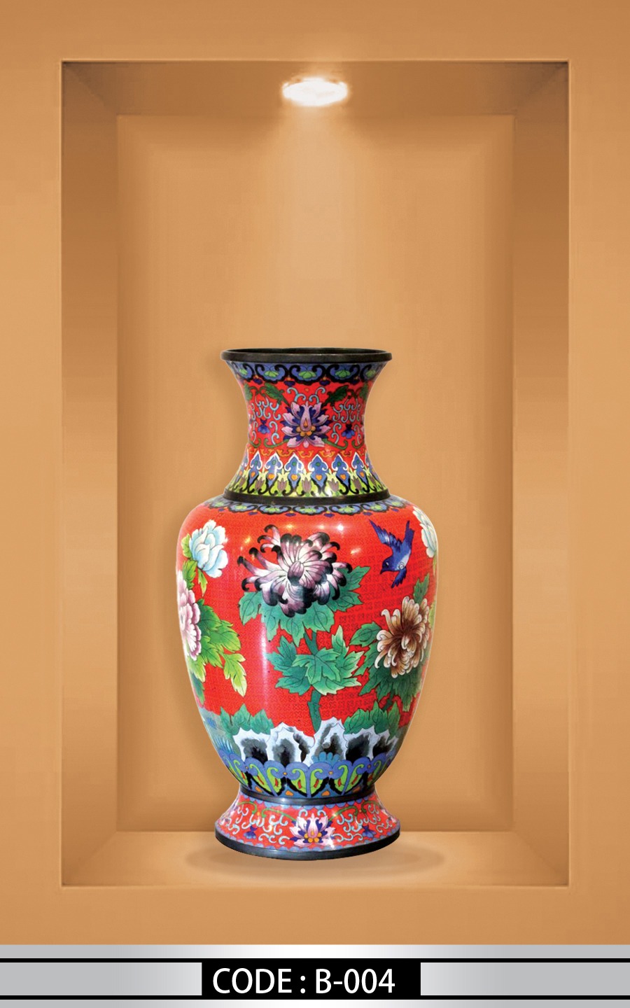 3D wall decor Vases Wall Stickers / White Ceramic Vases 3D Wall Decals ...