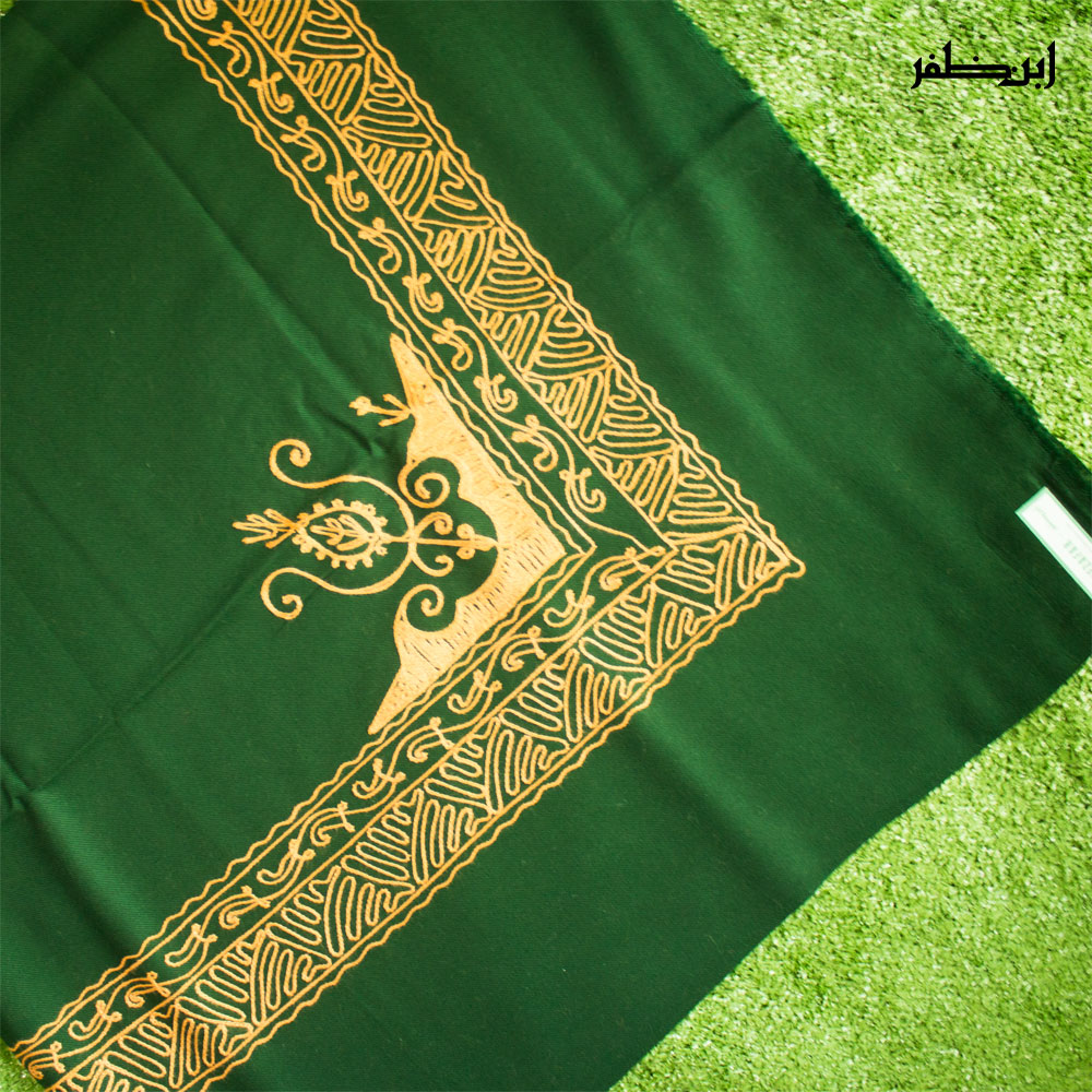 Embroidered Kashmiri or Aari Ommani Musar Rumal Ghutra Arabic Headscarf ...