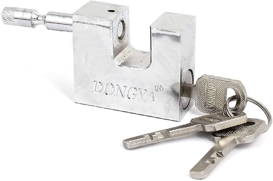 Heavy Duty Dongya Side Key Lock Chrome Silver 40mm | Daraz.pk
