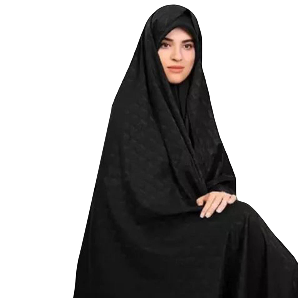 SALAH IRANI PRAYER NAMAZ SHAWL FULL BLACK | Daraz.pk