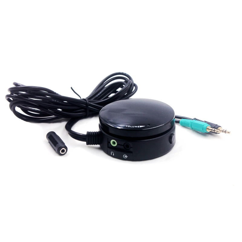T-Z2 PC Speaker Headphones Audio Switch Adjust Converter Volume ...