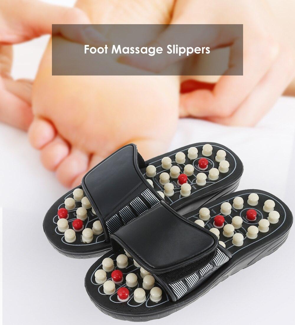 Foot Massage Slipper Foot Care Rotating Acupuncture Height Adjustable ...