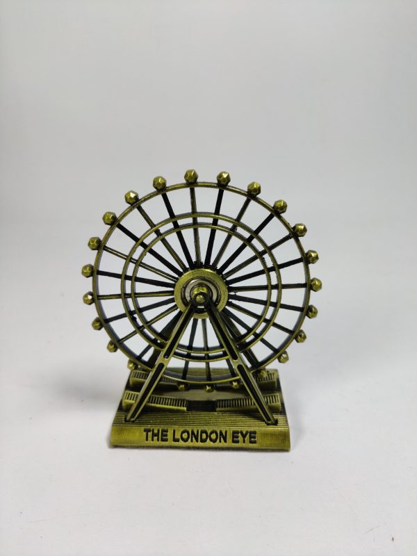 Creative Metallic London Eye Wheel Ornament (rotating Wheel) | Daraz.pk