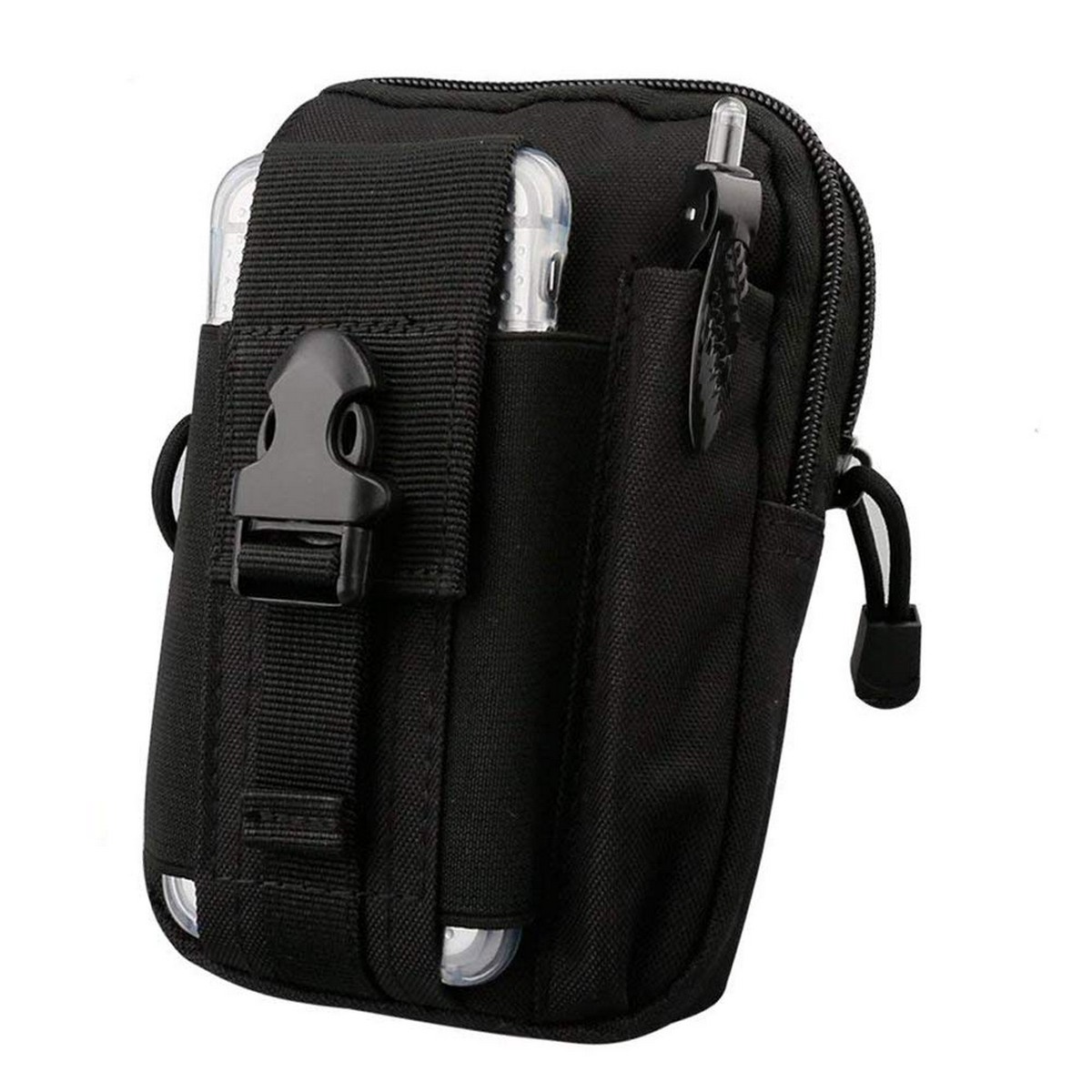 Small Backpack Buckle Belt Waist Pouch Bag for Mobile Other Accessories ...