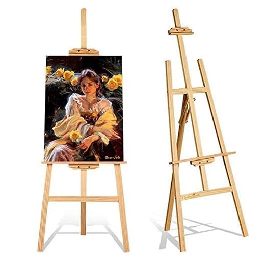 Openness - 120CM Wooden Adjustable Easel/Stand - Canvas Board And ...