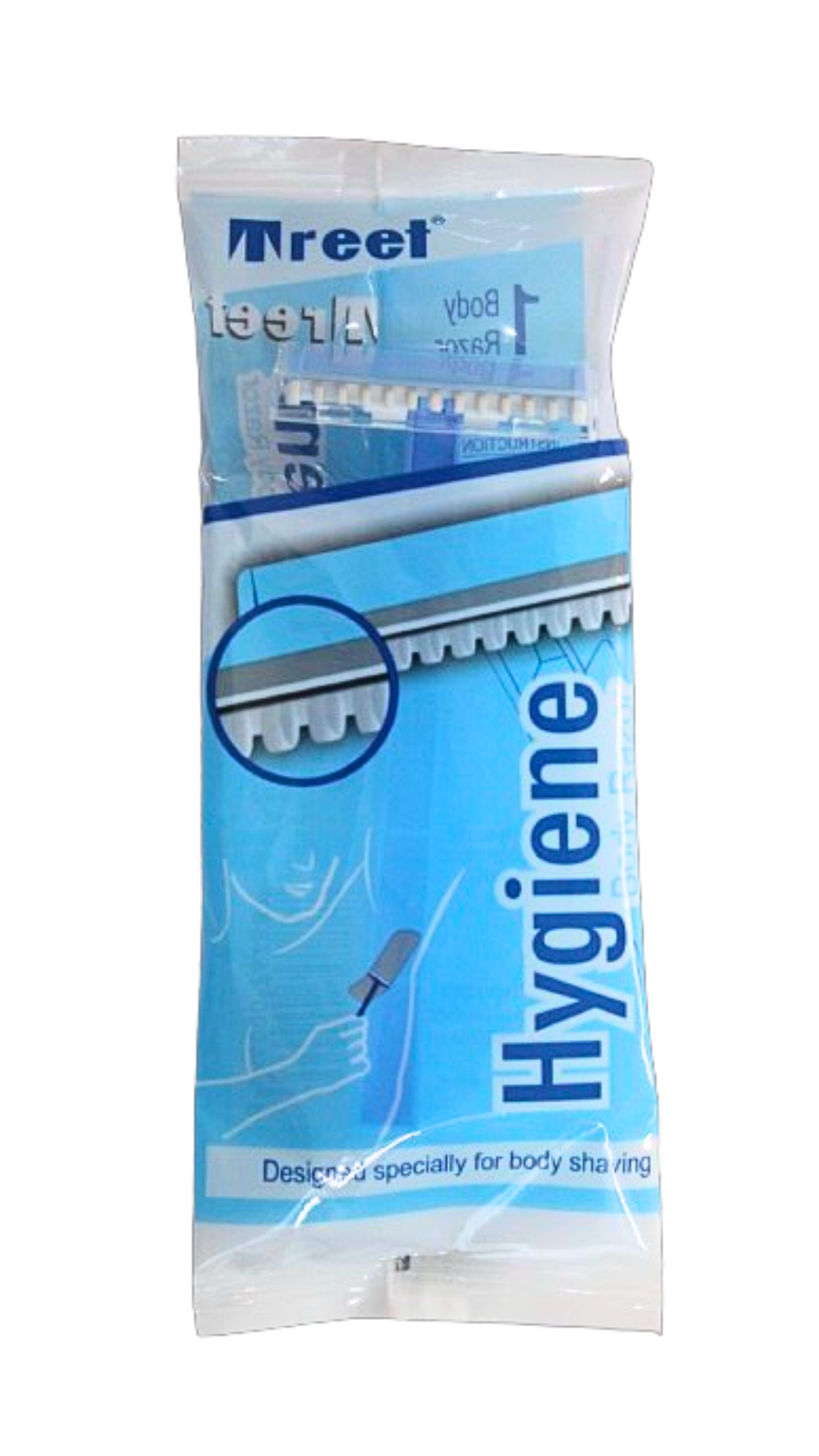Treet Hygiene Single Blade Disposable Body Razor 1s Pouch | Daraz.pk