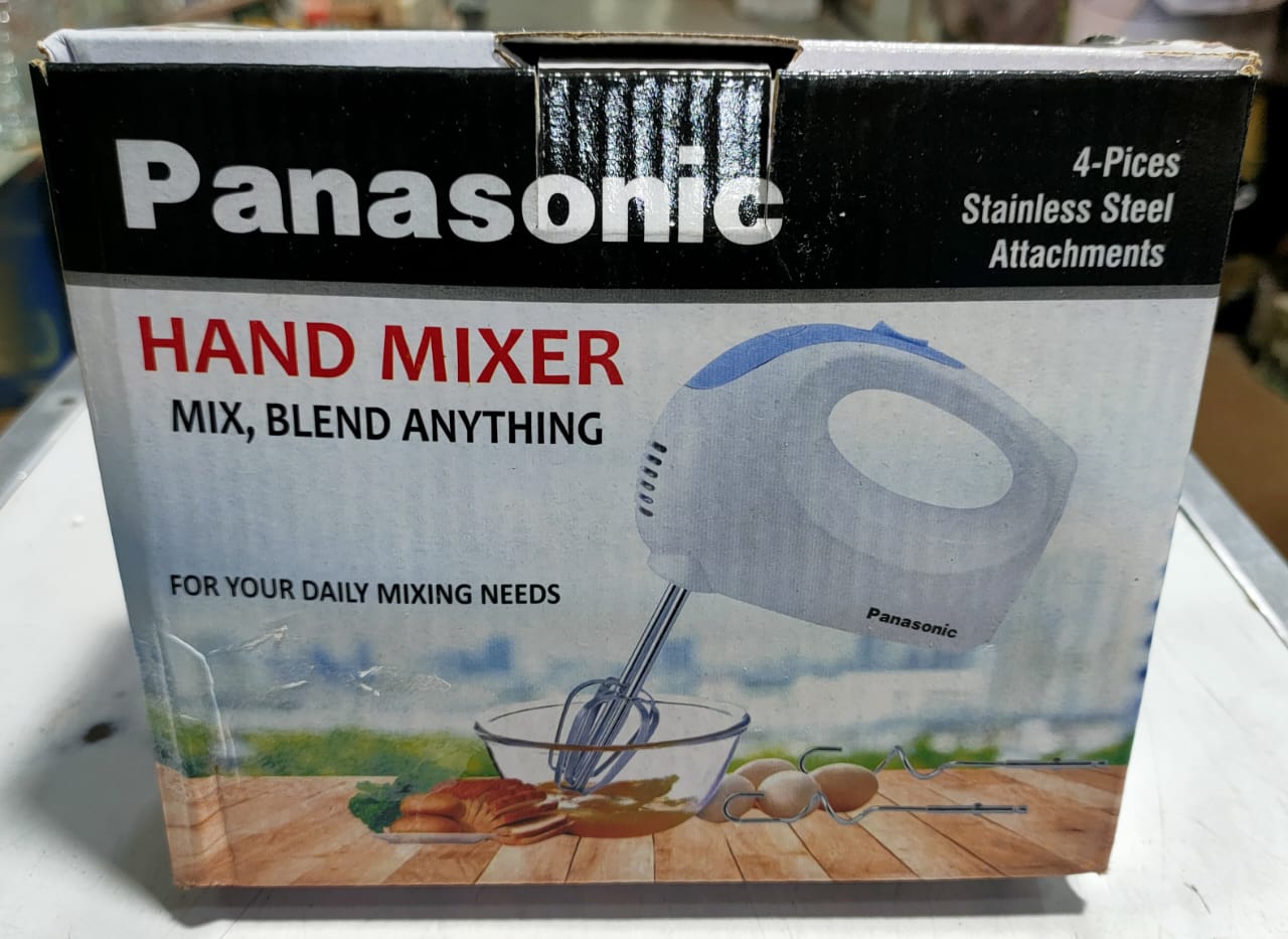 Electric Hand Mixer Egg Beater Cake Beater Panasonic Premium Quality 6 Months Warranty | Daraz.pk
