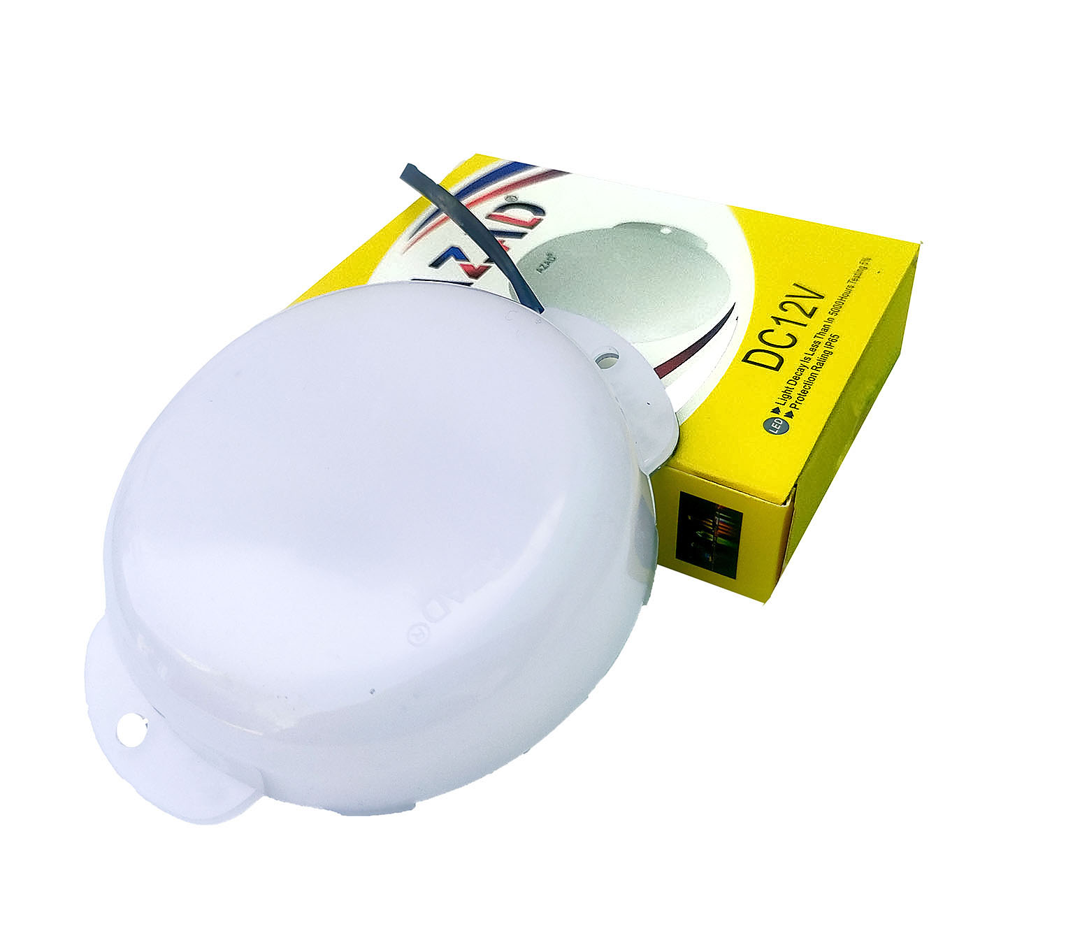 Lights LED 12volt DC round battery solar and battery operated | Daraz.pk