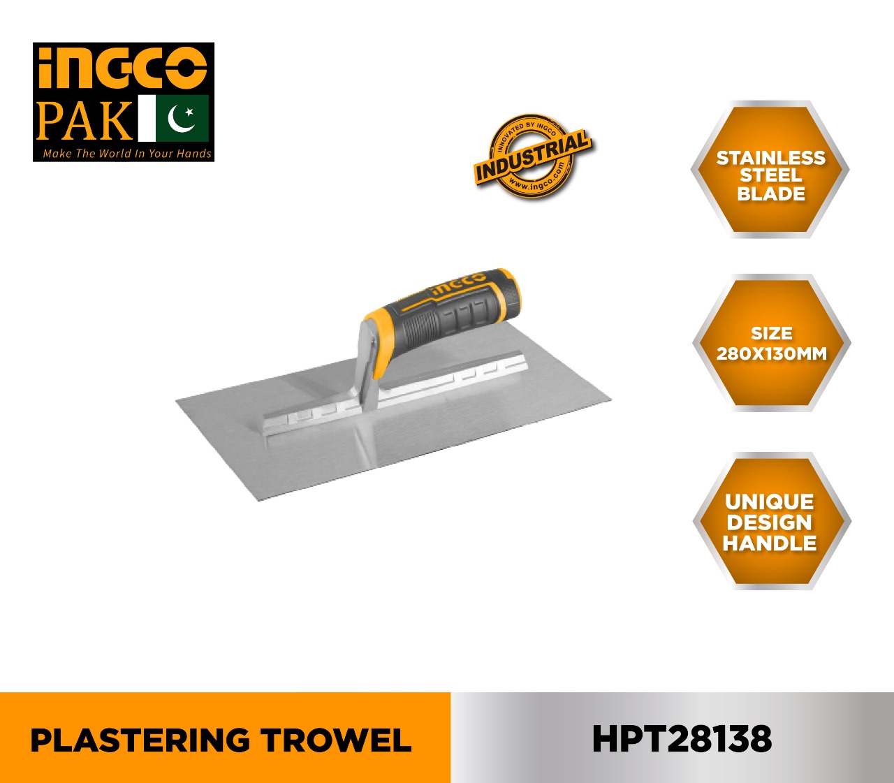 Ingco Plastering trowel | Daraz.pk