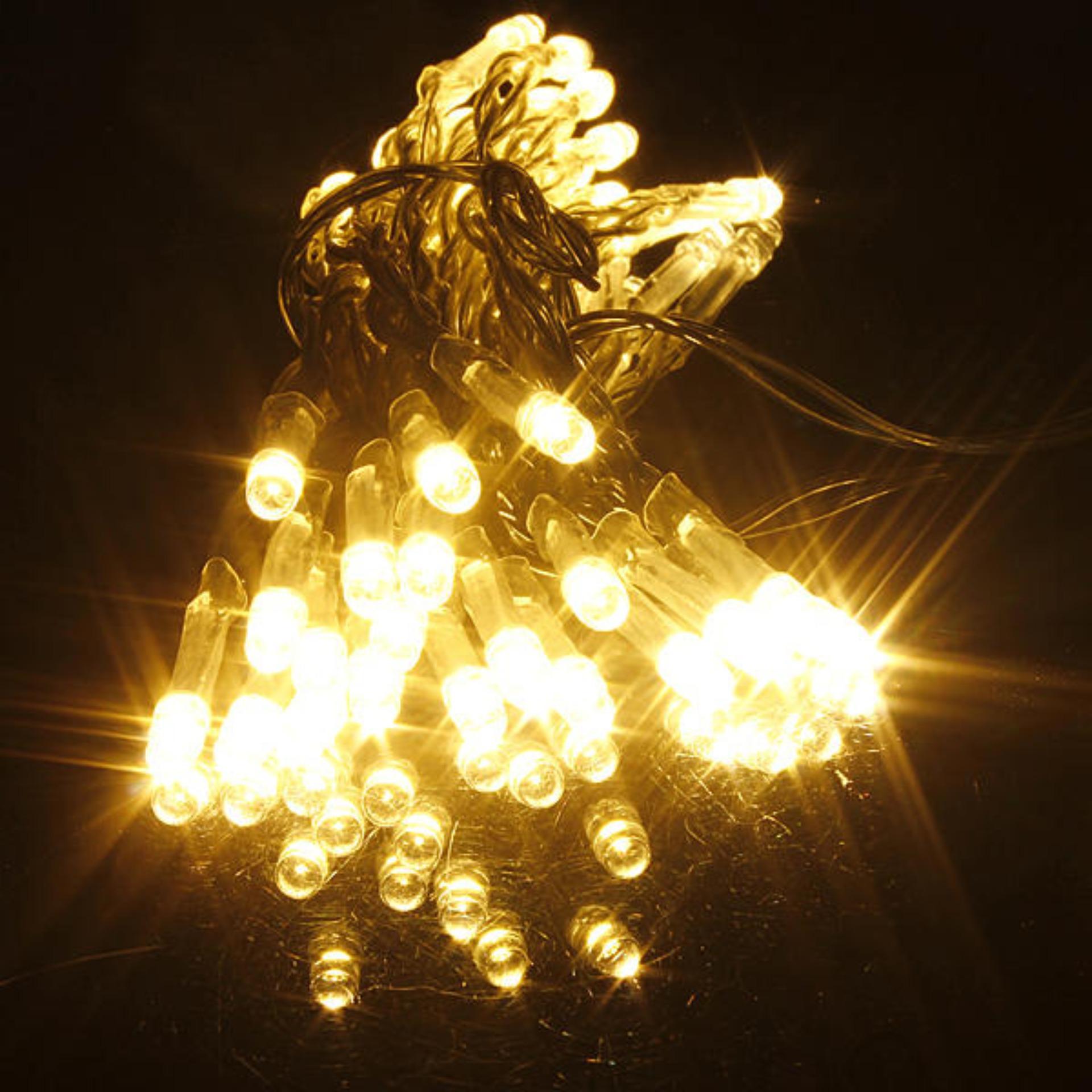 Battery Cell Operated Blinking LED Multi Golden Jugnu Flashing Fairy ...